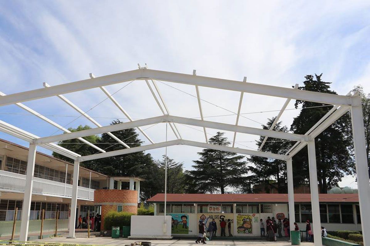 Mejoran infraestructura educativa en Toluca - Aula Mexiquense