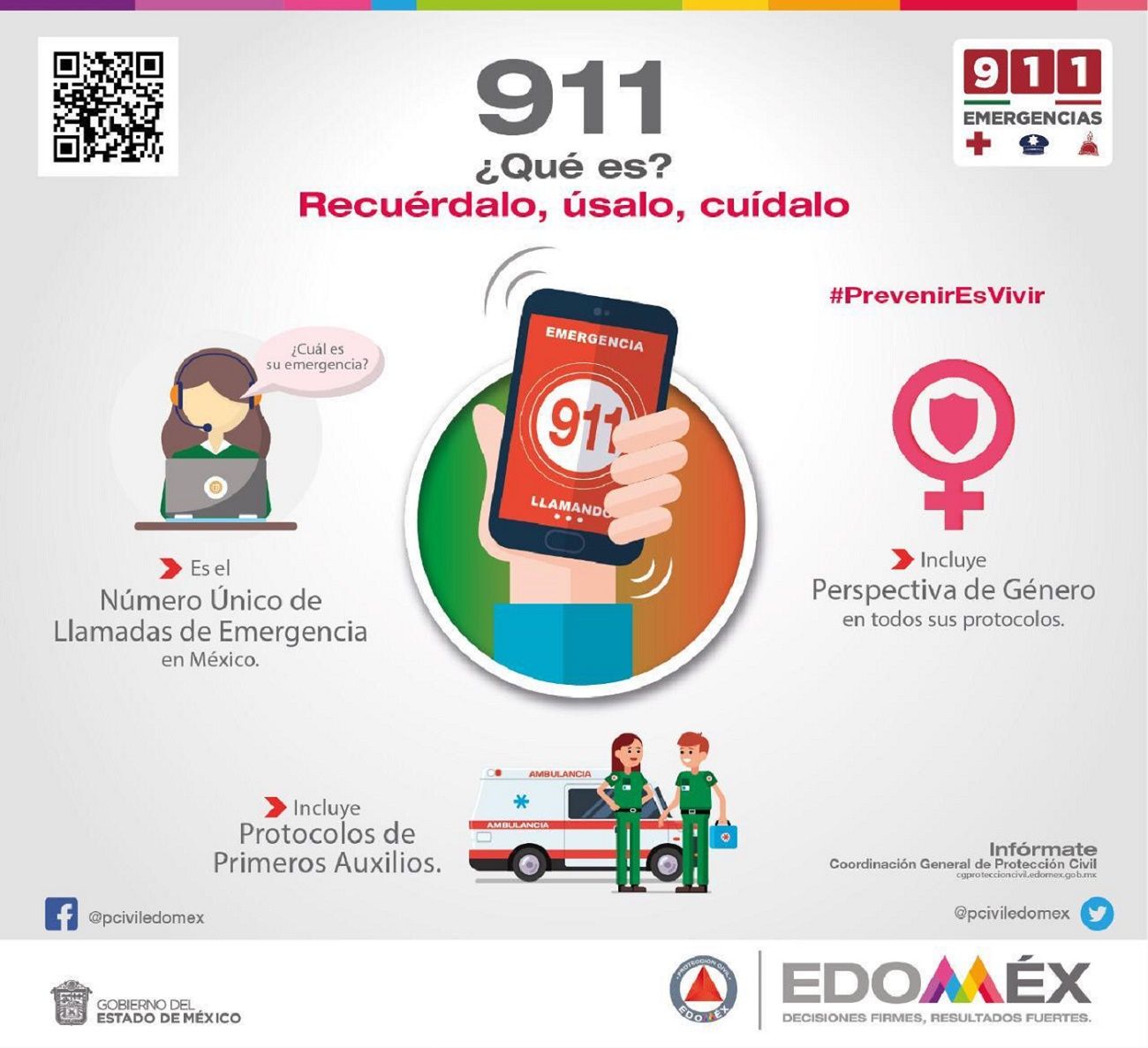 Dispone Protección Civil del número de emergencia nacional 911 para ...